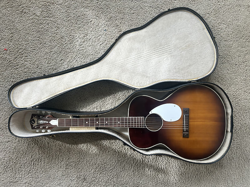1959 Kay 6116 - Vintage Acoustic with Soft Shell Case | Reverb