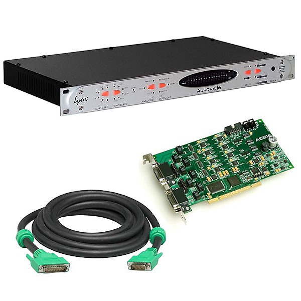 Lynx Aurora 16 + AES16 + 6 FREE Cables Combo | Reverb UK