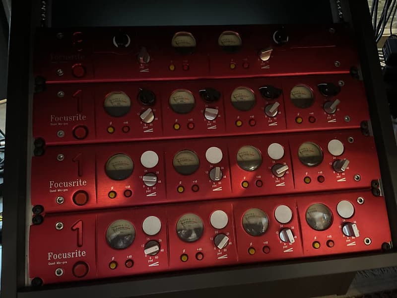 Focusrite RED 1 -- RED 8 2010 red | Reverb