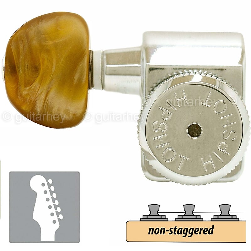Hipshot Non-Staggered Tuners Fender Directrofit Locking HMM-A | Reverb