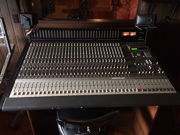 Tascam M-3700 with meter bridge and power supply | Reverb