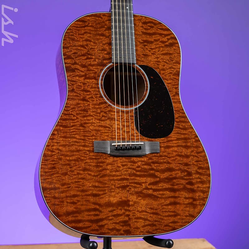 Martin Custom Shop D-18 Style Quilted Sapele 12-Fret | Reverb