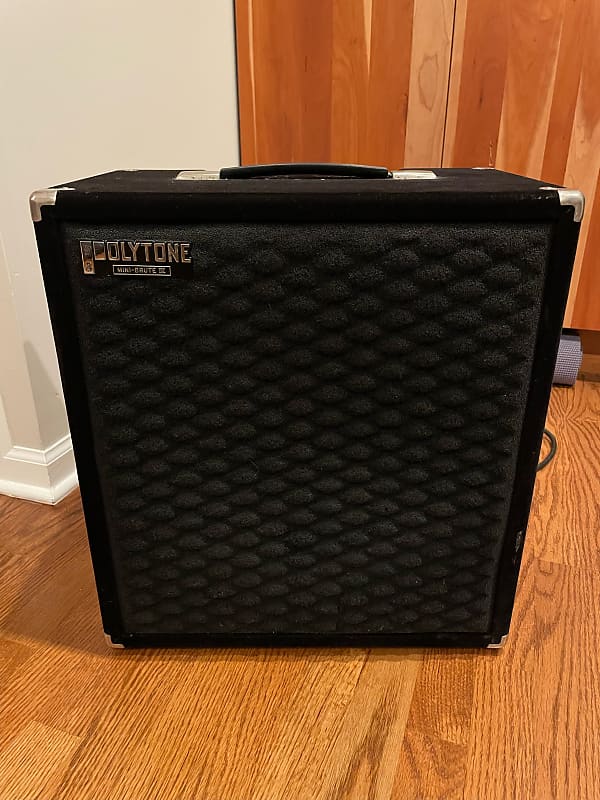 Polytone Mini Brute IV 1980s - Black | Reverb