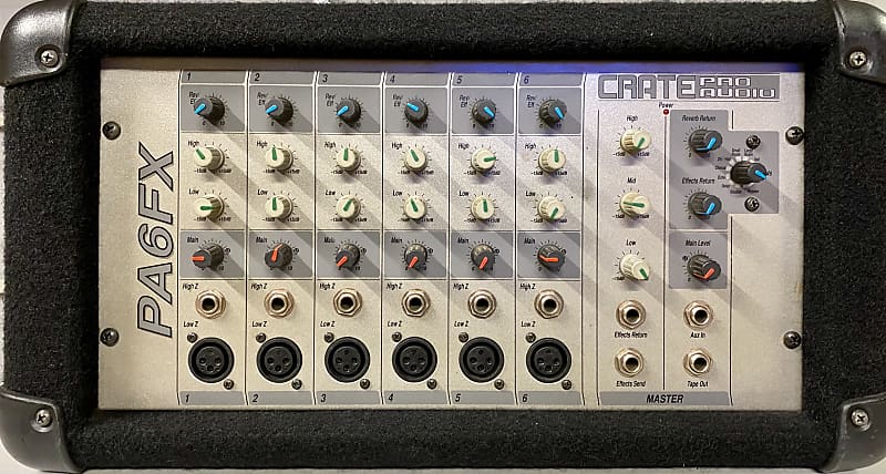 Crate/Fender Crate PA6FX - Fender 112XP | Reverb