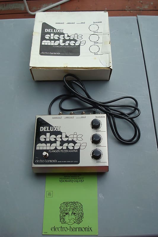 Electro-Harmonix Electric Mistress Flanger pedal | Reverb