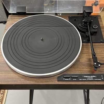 Realistic Lab-290 Turntable 1980’s - Wood Grain | Reverb