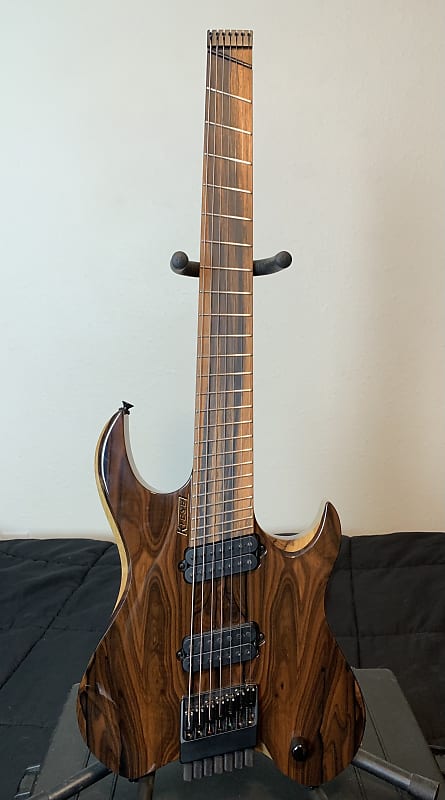 Kiesel Vader Multiscale 7 String 2021 Clear Gloss | Reverb