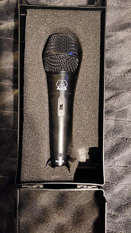 AKG D2300S Dynamic feedback-resistant hypercardioid Mic 1990s | Reverb