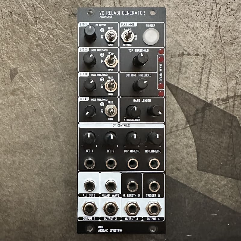 ADDAC 405 VC Relabi Generator Eurorack Module | Reverb