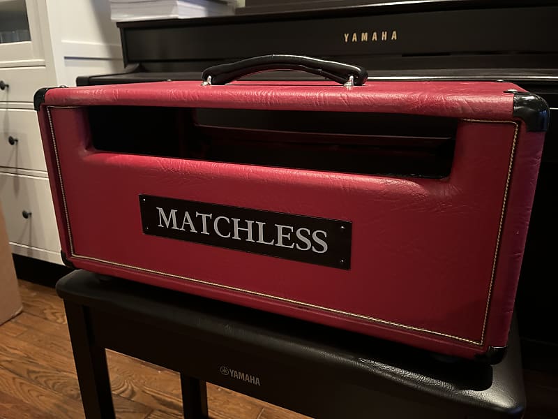 Matchless Head Shell Cab Cabinet Empty - Red | Reverb