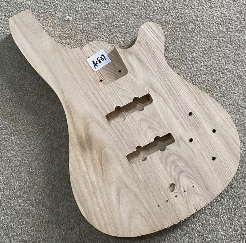 Unfinished Basswood 4 String Bass Body | Reverb