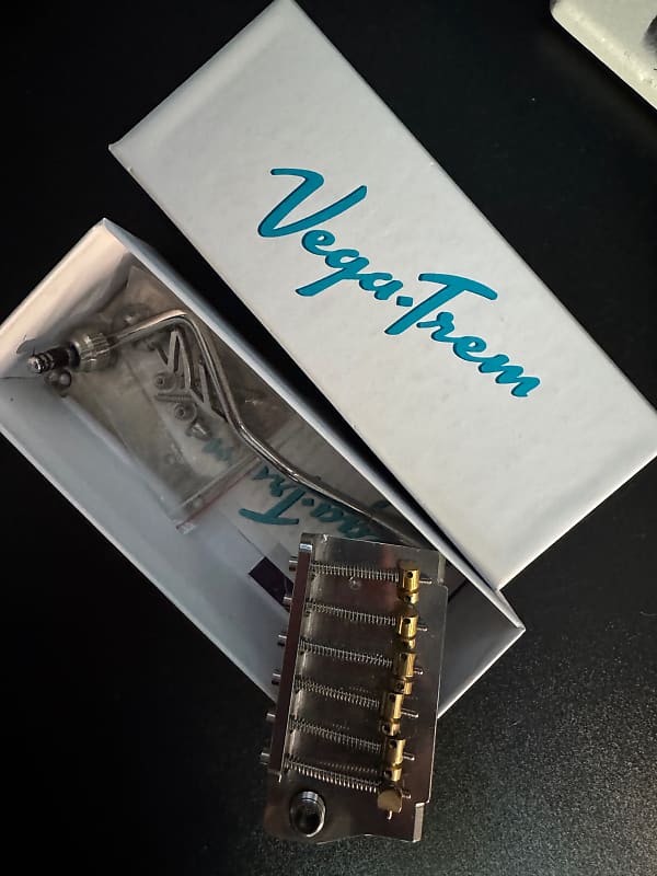 Vega Trem VT2 TeleTrem Classic Bridge for Telecaster Glossy | Reverb