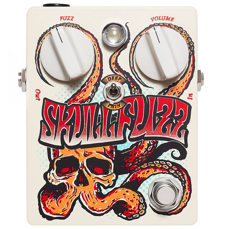 Dr No Effects Skull Fuzz Box Version Pedal | Reverb