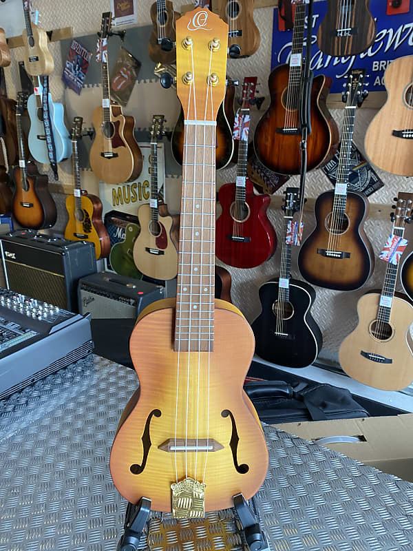 Ortega RUSL-HSB Electro Acoustic Concert Ukulele 2020 - | Reverb