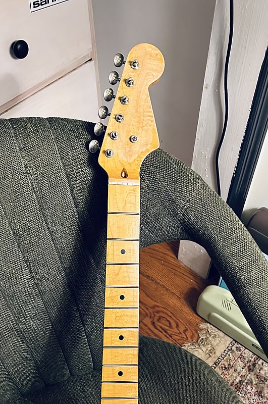 Warmoth Stratocaster Neck 2023 - Nitro Relic | Reverb