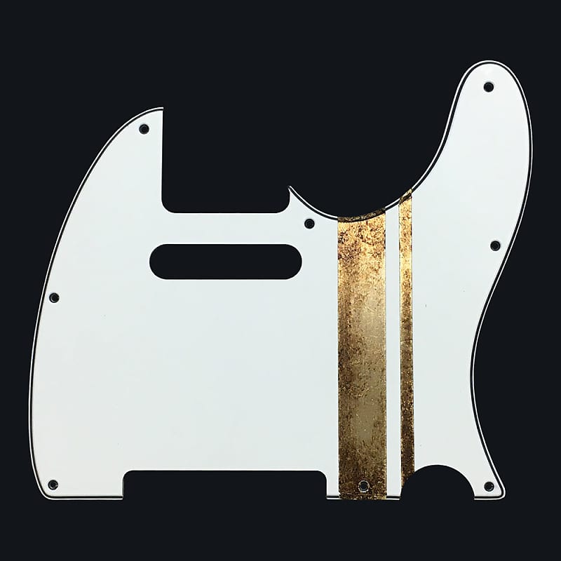 Made to Order - FRANCHIN Mars pickguard Metallic Leaf Racing | Reverb