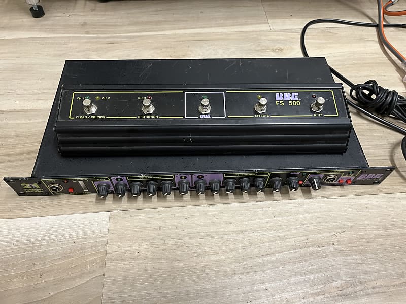 BBE Model 651 SVC Guitar Preamplifier w footswitch | Reverb