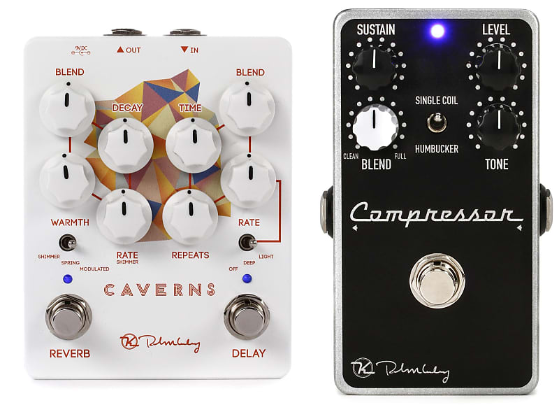 Keeley Caverns V2 Delay and Reverb Pedal Bundle with Keeley | Reverb