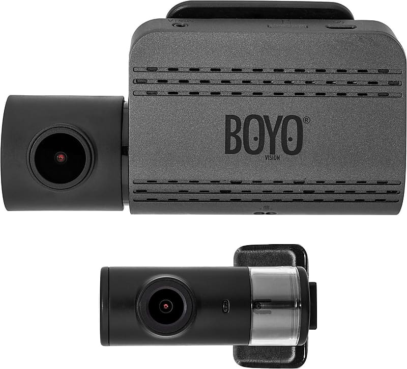 BOYO VISION VTR219GW - Full HD 2-Channel Dash Cam Recorder | Reverb
