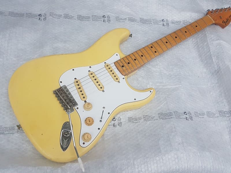 1969 FENDER STRATOCASTER MAPLE CAP NECK USA | Reverb