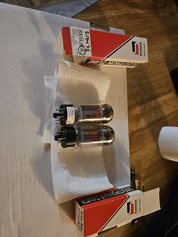 RUBY 6L6GCMSTR SET OF TWO | Reverb