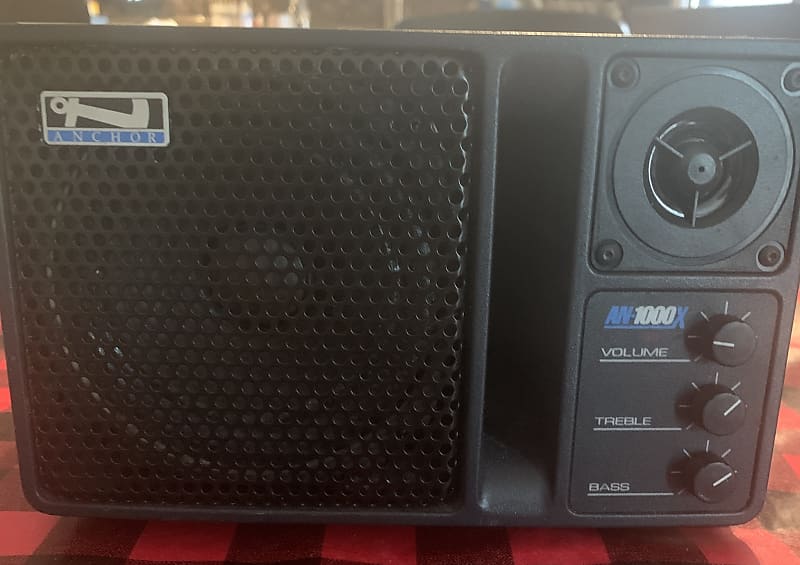 Anchor Audio AN-1000X+ Compact Powered Monitor - Black | Reverb