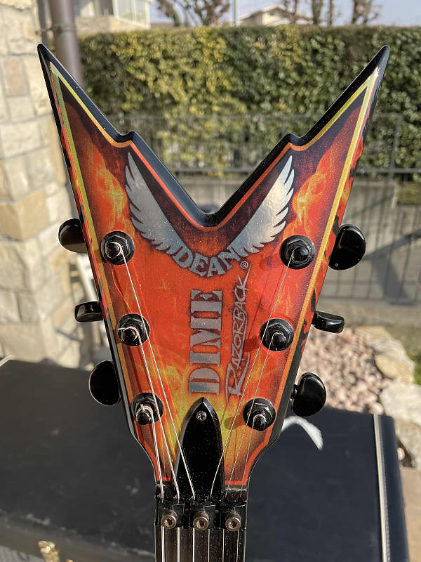 Dean USA Dimebag signature Razorback V Explosion 2007 Dime | Reverb