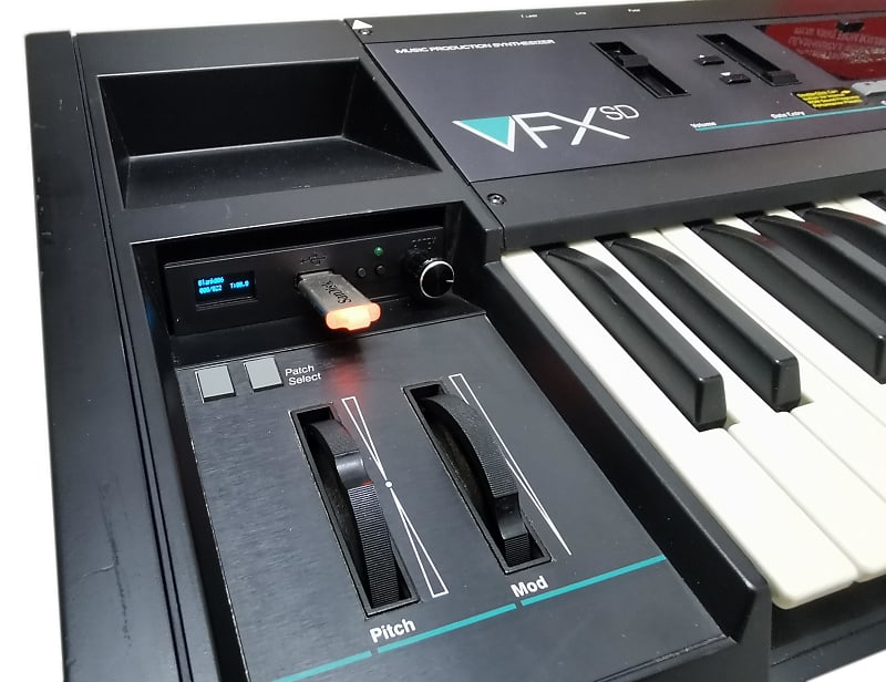 Floppy Drive Emulator USB for Ensoniq VFX-SD incl 2000+ | Reverb UK