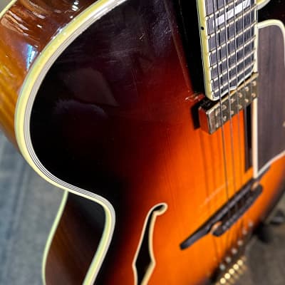 Triggs San Salvador Archtop 2002 Sunburst, w/Extra Pickguard, | Reverb