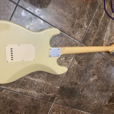 Harmony H80T 1980s - Cream Strat Style Stratocaster Electric | Reverb