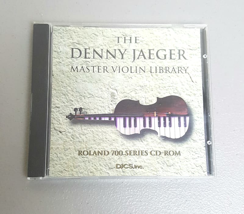 Roland Sampler CD Rom Library - S-770/750/760 - Denny Jaeger | Reverb