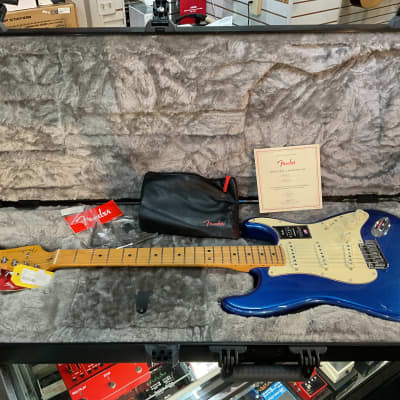 Fender 0118012795 American Ultra Stratocaster, Maple Coral | Reverb