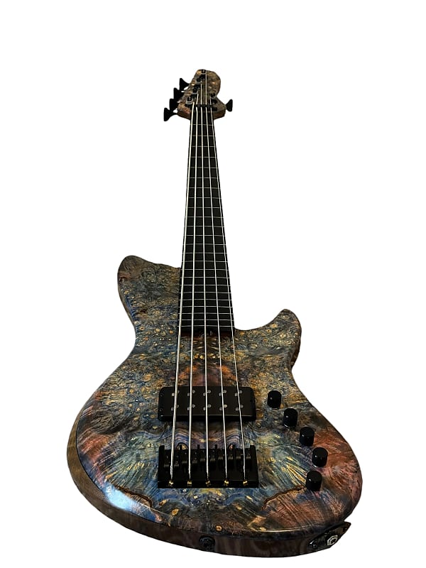 Alpher Instruments MAKO ELITE FRETLESS 2017 - NATURAL OIL | Reverb