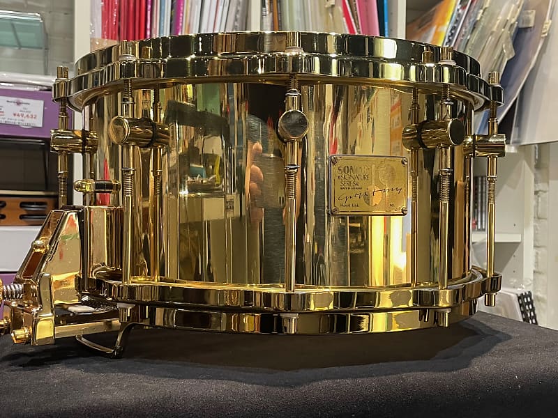 Sonor SY1407MS / Signature Symphony Brass Snare Drum | Reverb