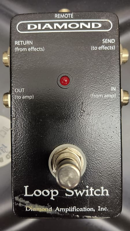 Diamond Loop Switch - Black | Reverb