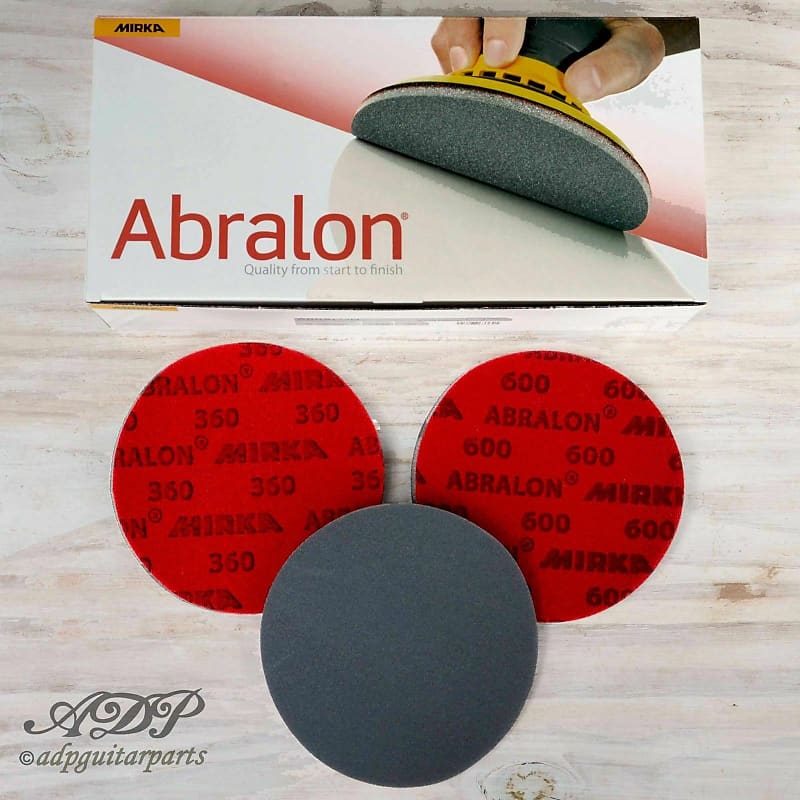 3 Abralon Sanding Abraive disc 360 - 150mm | Reverb UK
