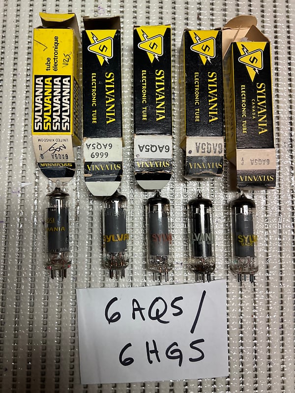 6AQ5/6HG5/6669 ; Sleeve of 5 tubes | Reverb