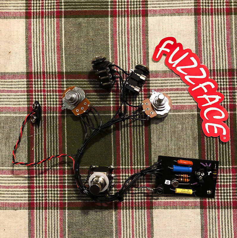 Godfather Fuzzworks Custom Fuzz Face BC 183 Silicon Drop-In | Reverb