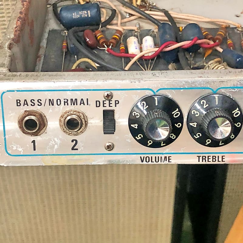 Fender Bassman Ten 1974 Vintage Silverface Tube Amp Chassis | Reverb