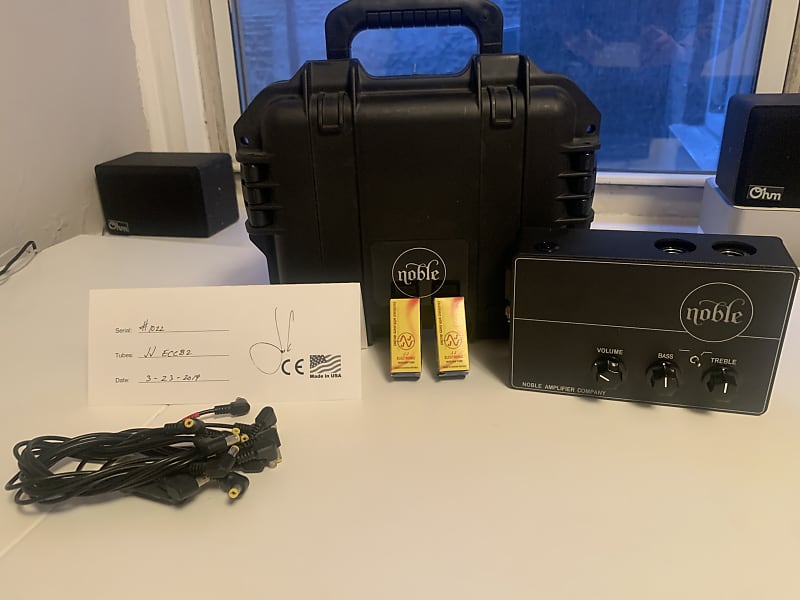 Noble Dual Vacuum Tube Preamp, Direct Box, and DC Power | Reverb