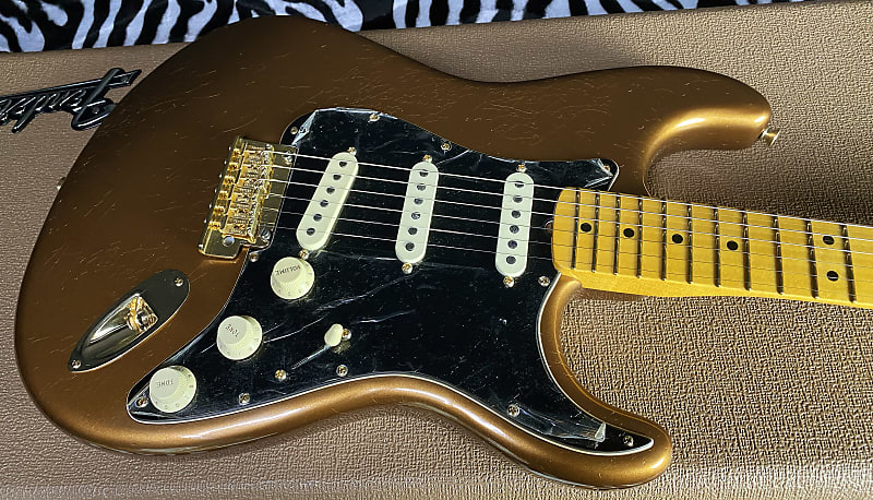 NEW! 2024 Fender Bruno Mars Stratocaster Mars Mocha - Limited | Reverb