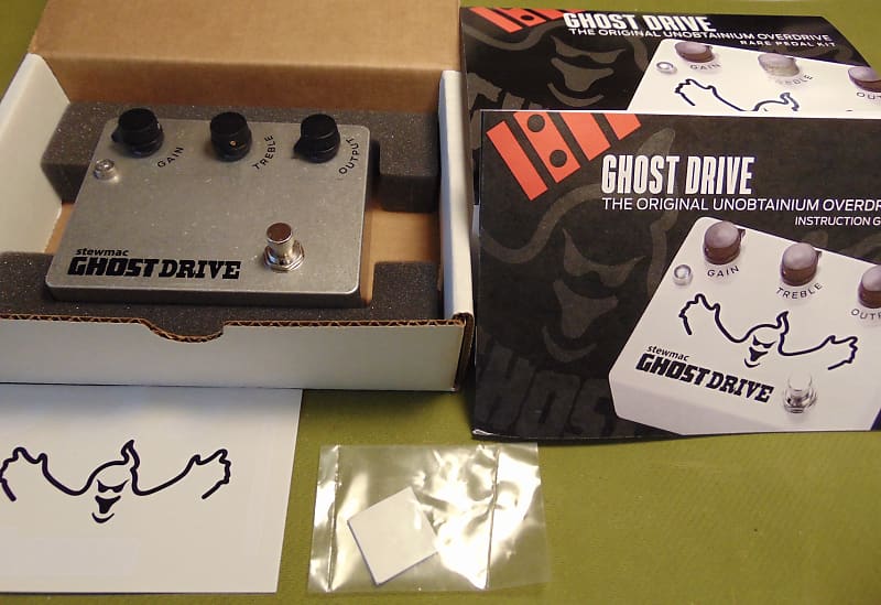 StewMac Ghost Drive Overdrive 2022 Bare Metal Finish | Reverb