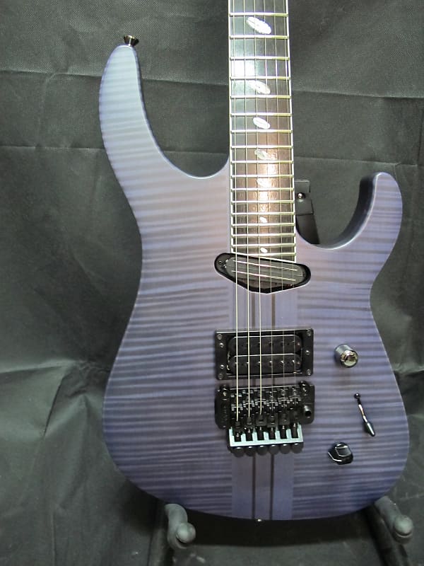 Caparison TAT Special FM 2017 Trans Blueberry w/ Quilted | Reverb