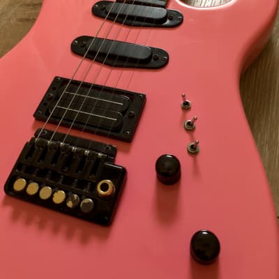 Schecter Strategy 1980s - Pink | Reverb