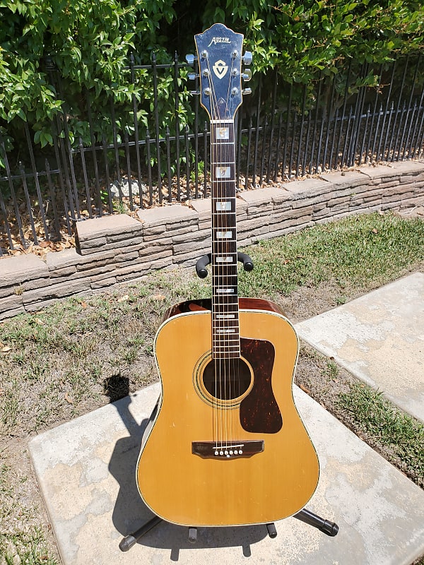 1978 Austin AG-15 Acoustic Guitar MIJ - Guild D-55 Copy | Reverb