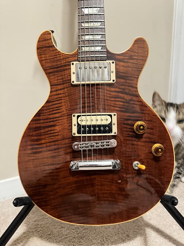 Gibson Les Paul DC Pro AAA Flame Top 2007 - Root Beer | Reverb