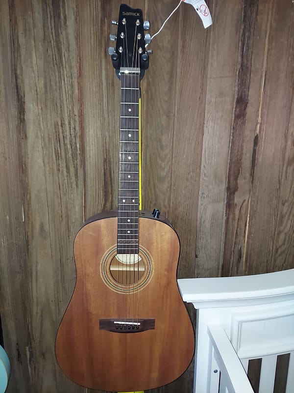 Samick LW-015e LH (Converted To Dobro) Mahogany | Reverb