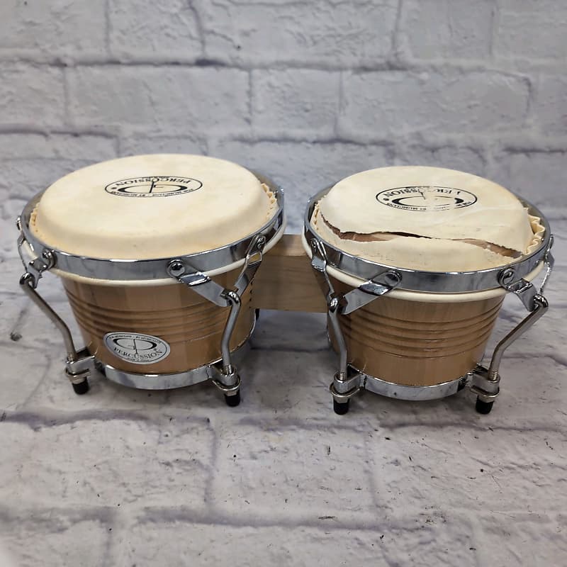 GP Percussion Bongos w/Tear | Reverb