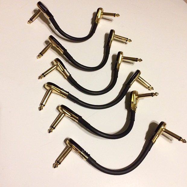 Mogami 2524 Premium Gold Plated Instrument 6" Patch Cables | Reverb UK