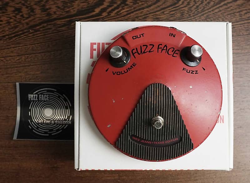 Wes Jeans/Jimmy.C Fuzz Face BC183L 2022 Red | Reverb UK